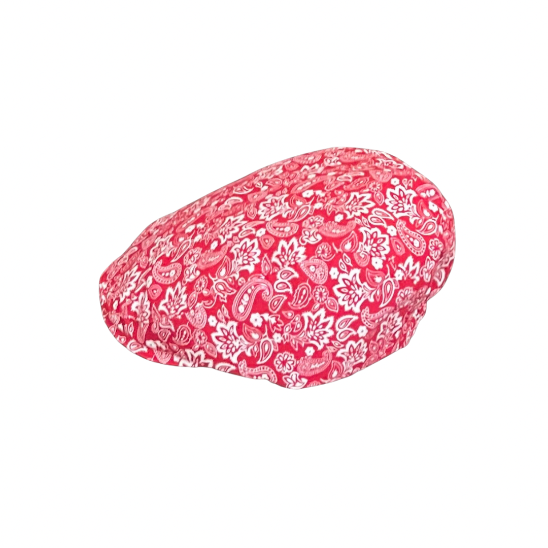 Red and White Paisley Hat – Compton Headwear