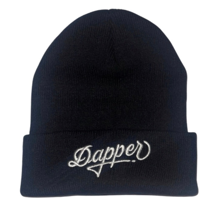 Black Dapper Beanie – Compton Headwear